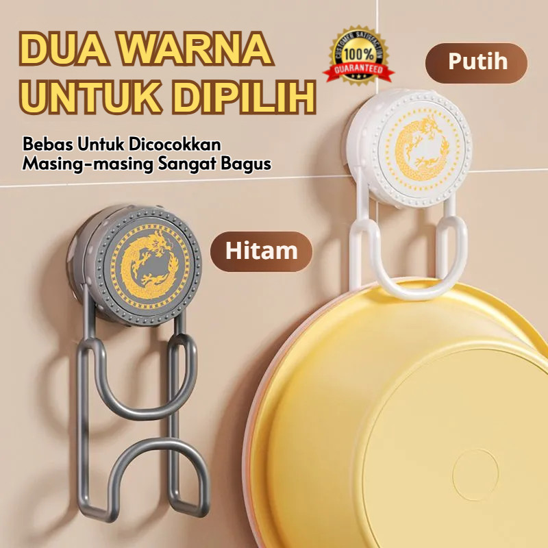 Jual Tanpa Bor/Pemasangan Instan Gantungan Baskot Kamar Mandi Premium ...