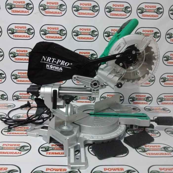 Jual Mitre Saw NRT PRO 7" sliding MS 7190 Miter Saw Mesin Potong ...