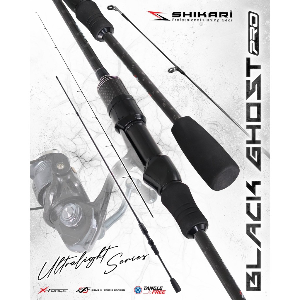 Jual Shikari - Joran Black Ghost Pro Ultralight Carbon solid - Joran ...