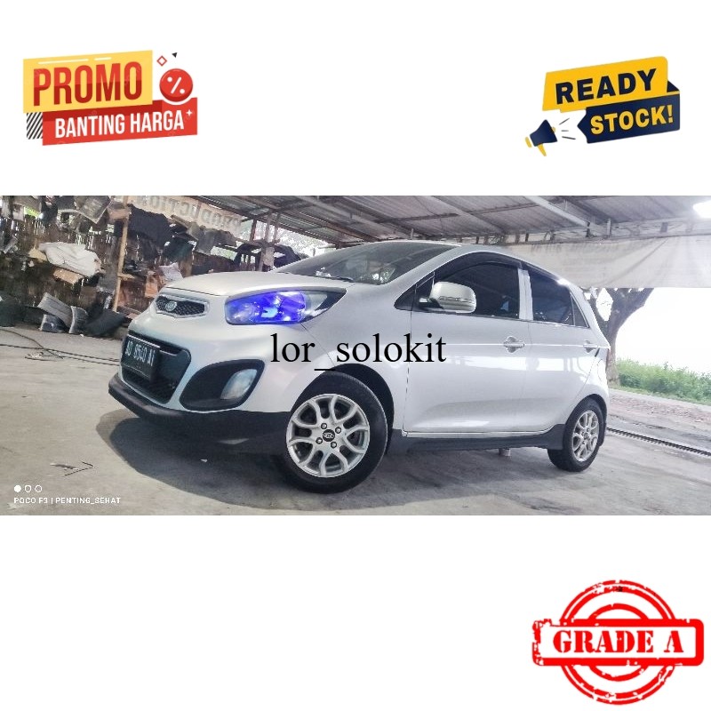 Jual [READY] Bodykit Depan Dan Samping Kia Picanto Body Kit | Shopee ...