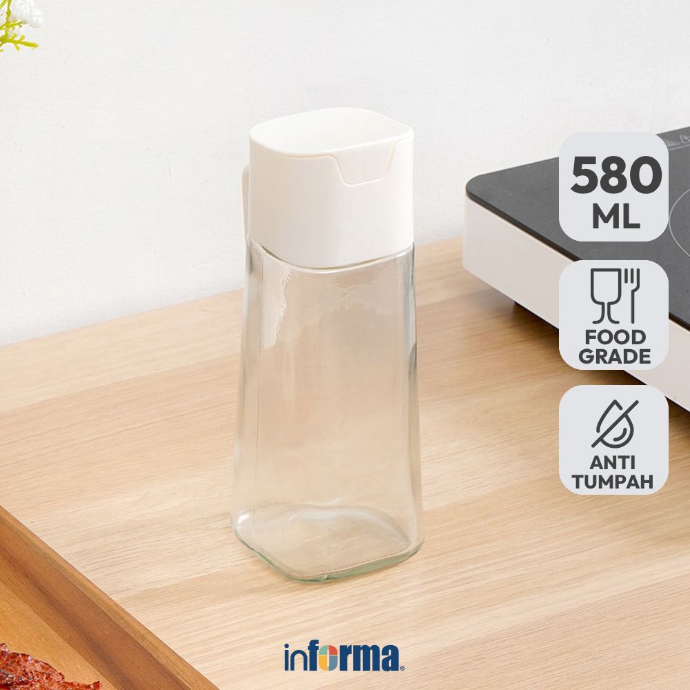 Jual Informa 580 ml Calla Botol Minyak - Putih Oil Bottle Dispenser ...