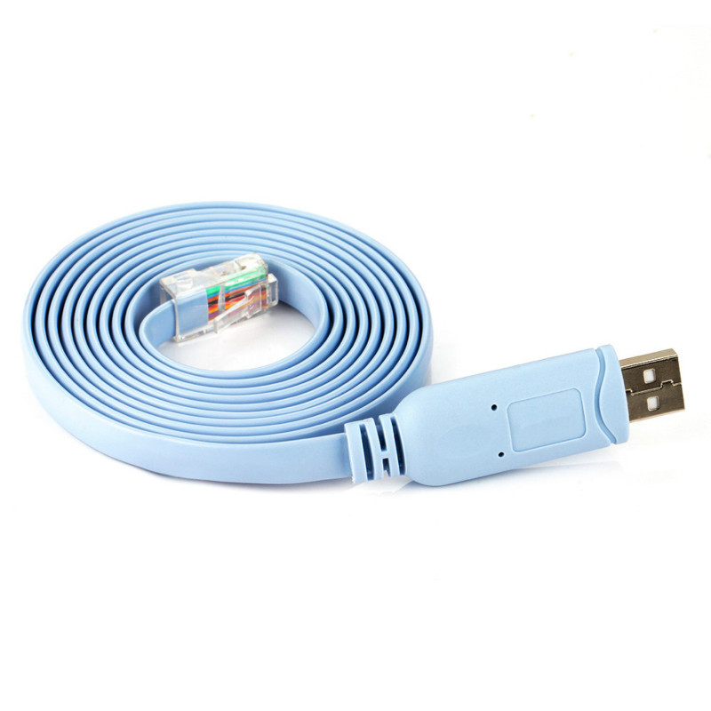 Jual 1.8M USB To RJ45 For Cisco USB Console Cable CONSOLE Debug Line ...