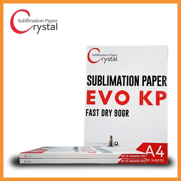 Jual Kertas Sublim Sublimation Paper A4 ( 100 lbr ) Crystal EVO KP dan ...