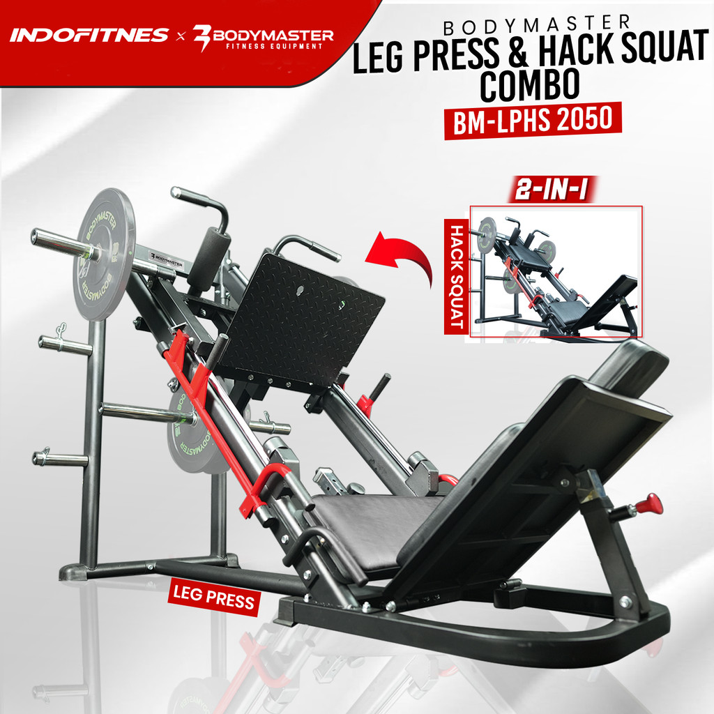 Jual BODYMASTER Leg Press Hack Squat Combo 2in1 BM-LPHS2050 leg ...