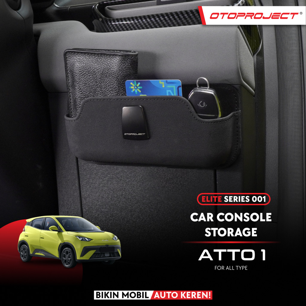 Jual Otoproject - Car Console Storage Elite Series 001 Onxy Black ATTO ...