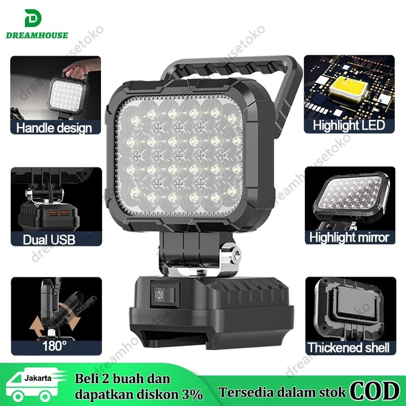 Jual Gaya baru Lampu darurat luar High Lumens Paling Kuat, Isi Ulang ...