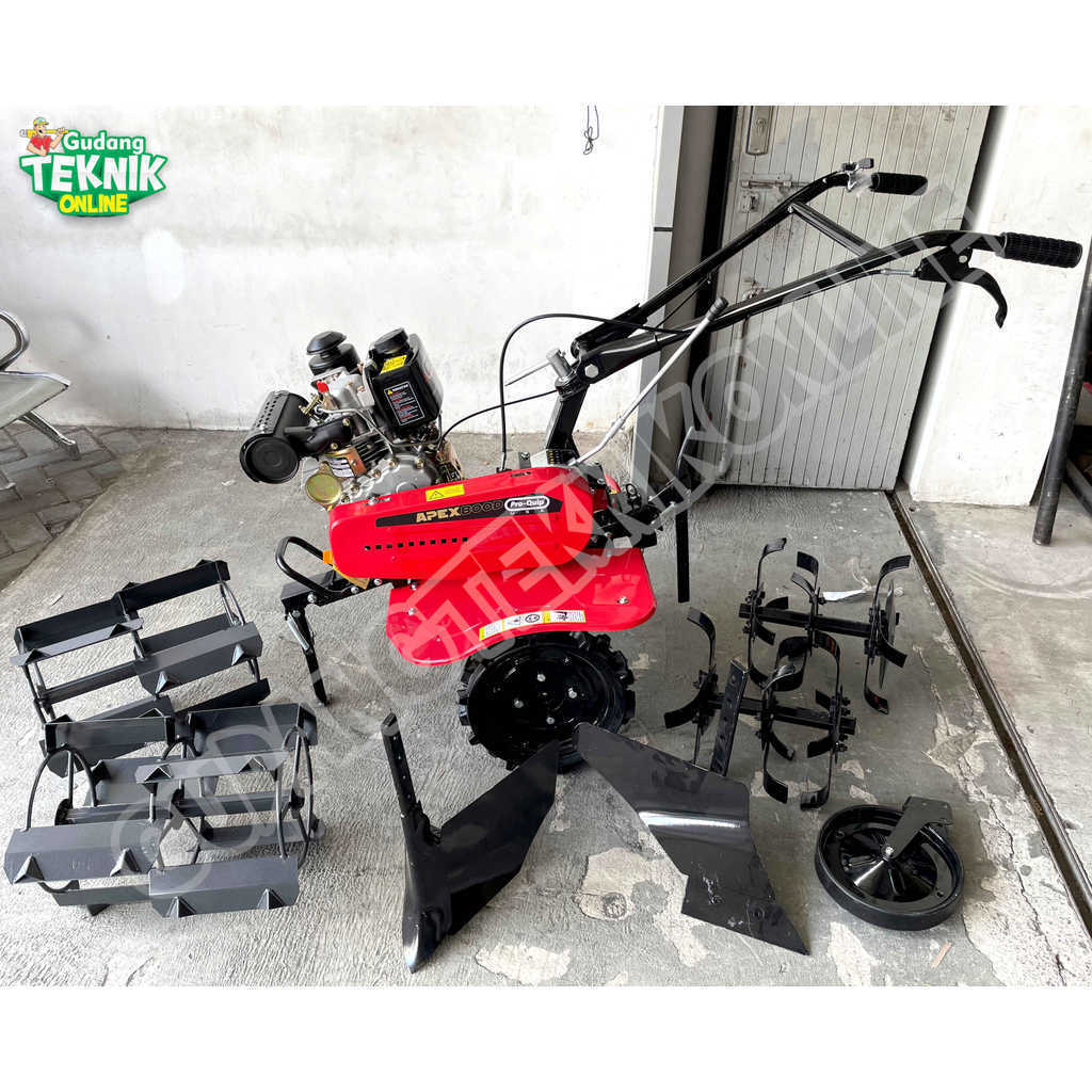 Jual Mesin Traktor Mini PROQUIP APEX800D DIESEL SOLAR VBELT / Mesin ...