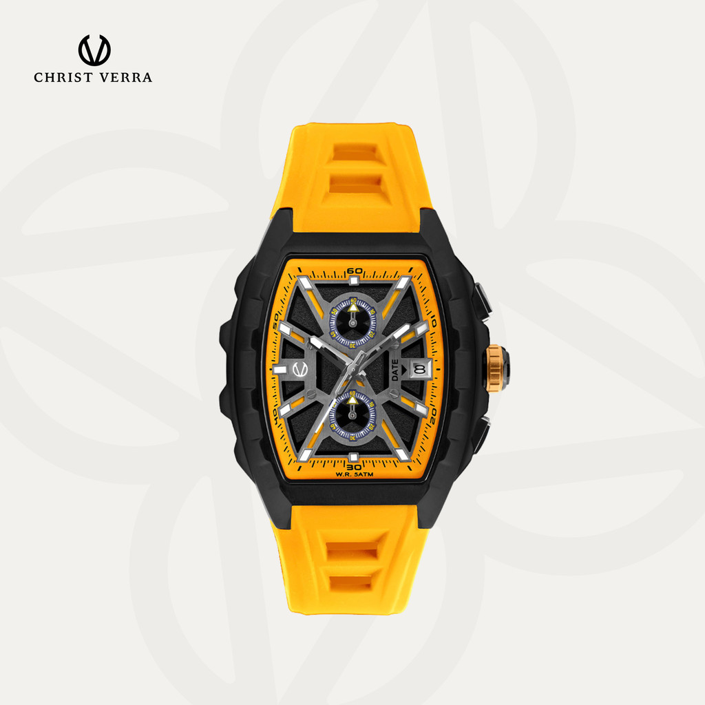 Jual Christ Verra Casual Men's Watches Spider Sync Series CV 63034G-36 ...