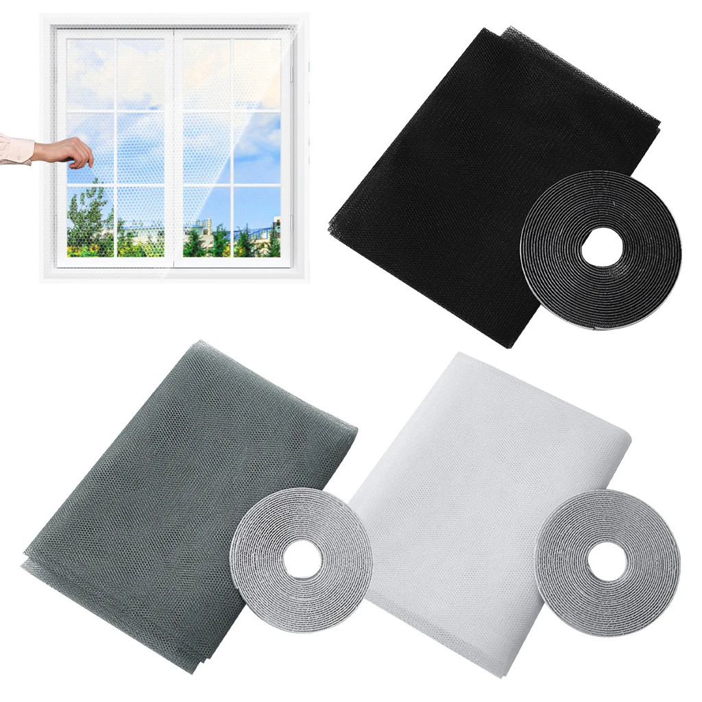 Jual Mosquito Nets for Windows Fly Screen Window Magnetic Fly Screen ...