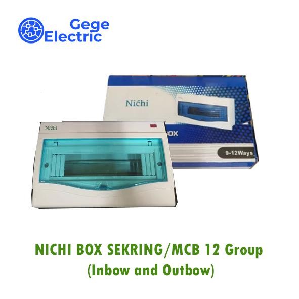 Jual NICHI Box MCB/Sekring 12 Group (Inbow dan Outbow) | Shopee Indonesia
