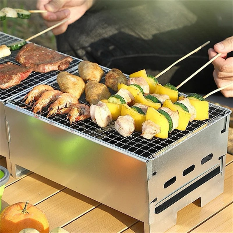 Jual MINISO BALI | Rak BBQ Portable Alat Panggang Barbeque Grill ...