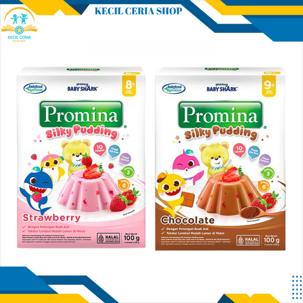 Jual Promina Puding Silky 100gr Usia 9 Bulan Ke Atas Snack Cemilan ...