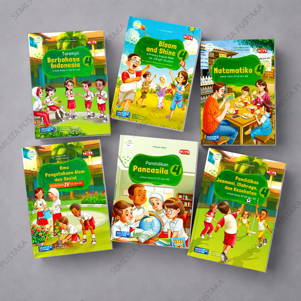 Jual Buku Kelas 4 SD Global Deep Learning Tiga Serangkai | Shopee Indonesia