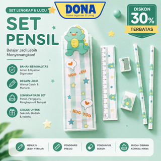 Jual DONA - Set Pensil 5in1 Anak Lucu Karakter Alat Tulis Sekolah ...