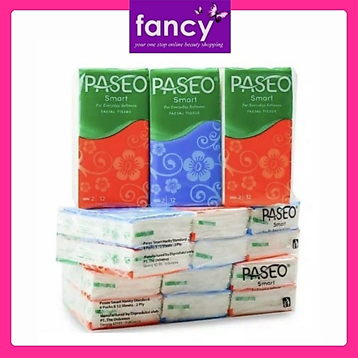 Jual Paseo Tissue POCKET SIZE 12 Sheets 2ply | Shopee Indonesia