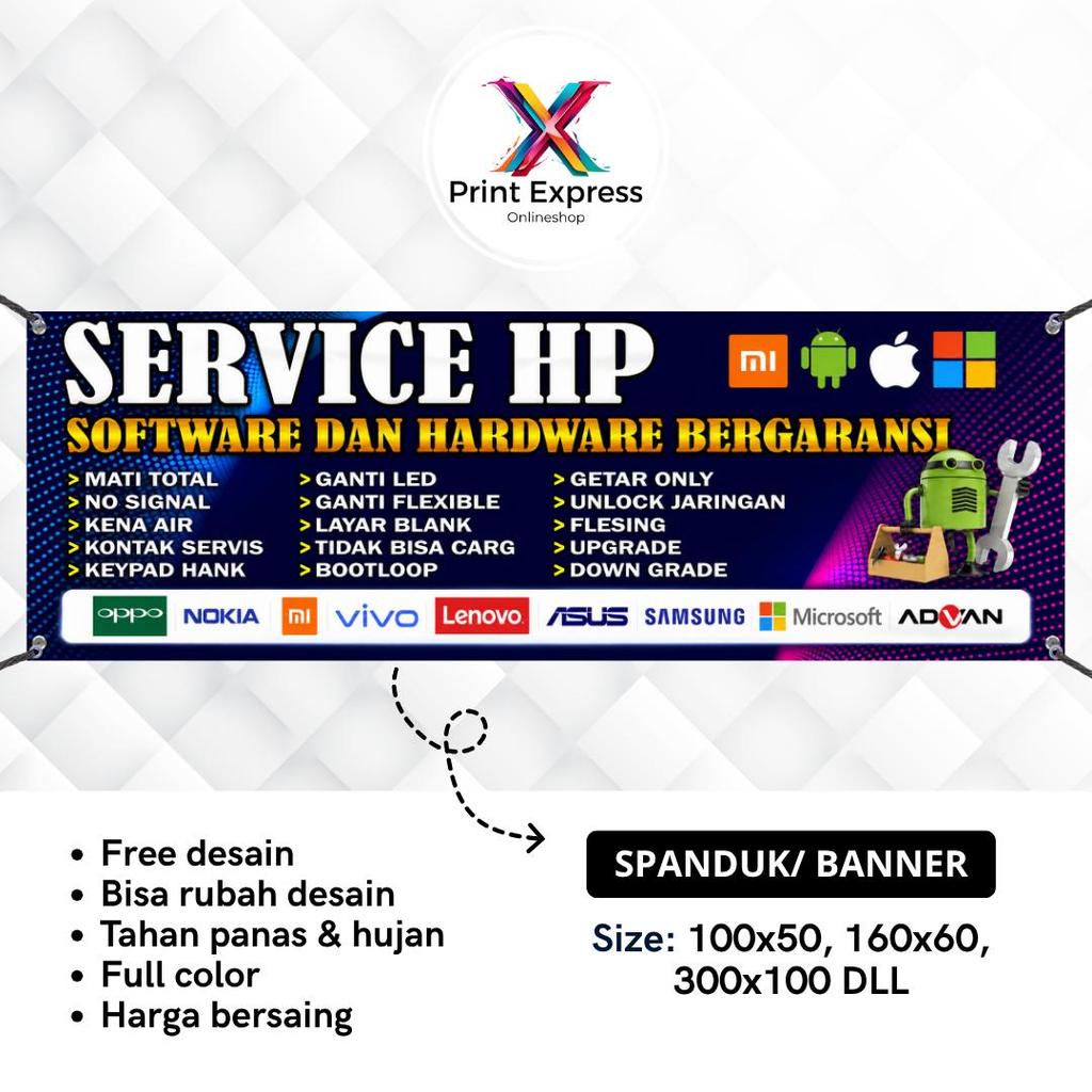 Jual Banner Service Hp Terlengkap & Harga Terbaru September 2026 ...