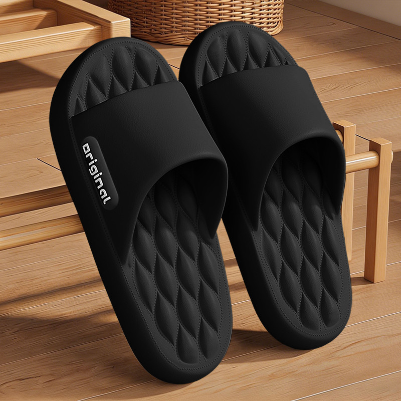 Jual Sandal Pria Wanita Kekinian Empuk Sendal Laki Jelly Rumah Sepatu ...