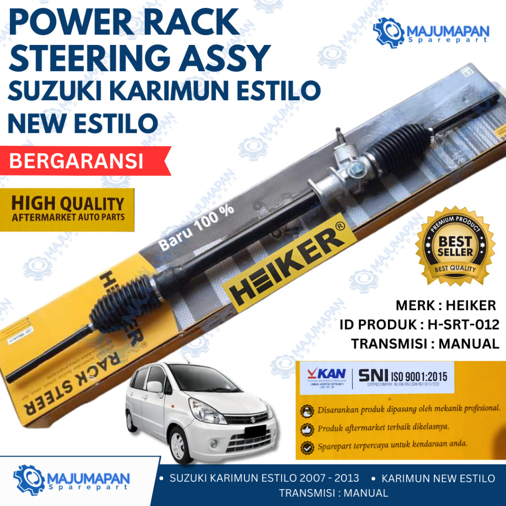 Jual HEIKER - POWER RACK STEERING ASSY SUZUKI KARIMUN ESTILO NEW ESTILO ...