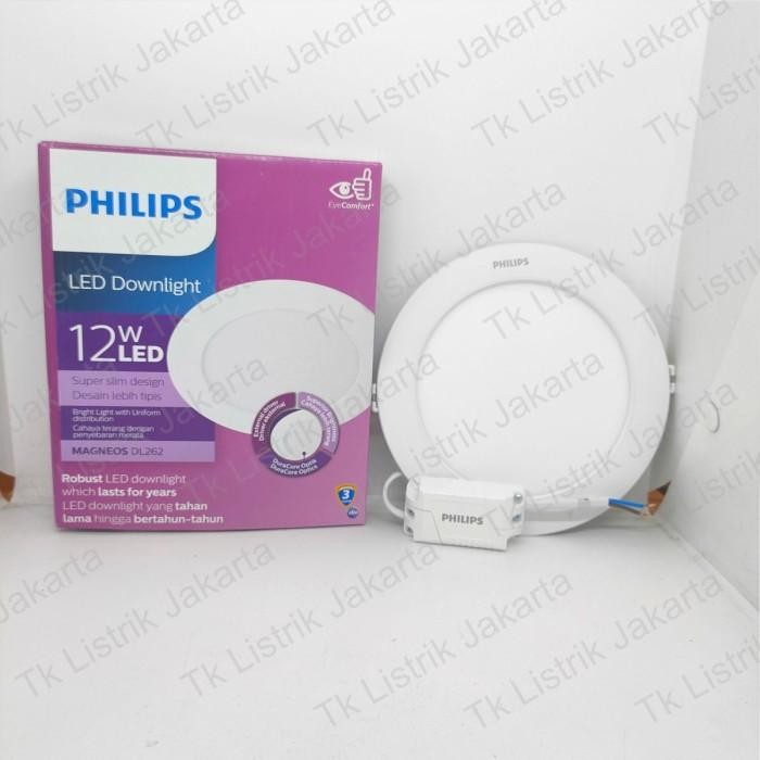 Jual Lampu Philips Downlight LED Plafon DL262 EC RD 150 12W HV - CW ...