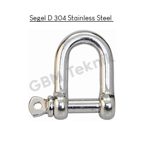 Jual Segel D Stainless Steel 304 6MM, 8MM, 10MM, 12MM / Shackle D ...