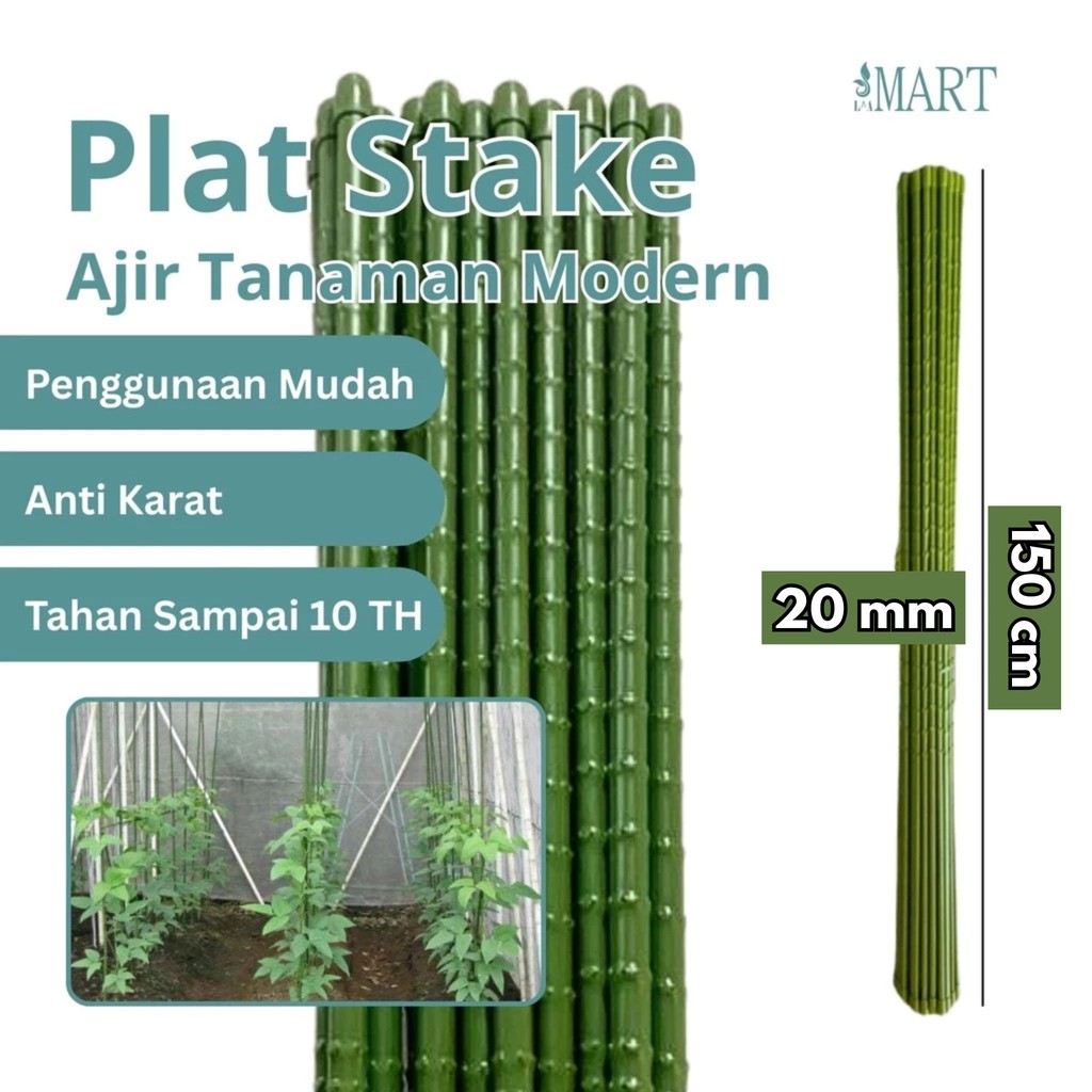 Jual Ajir Tanaman / Plant Stake - TAKIRON - 20 mm x 150 cm | Shopee ...