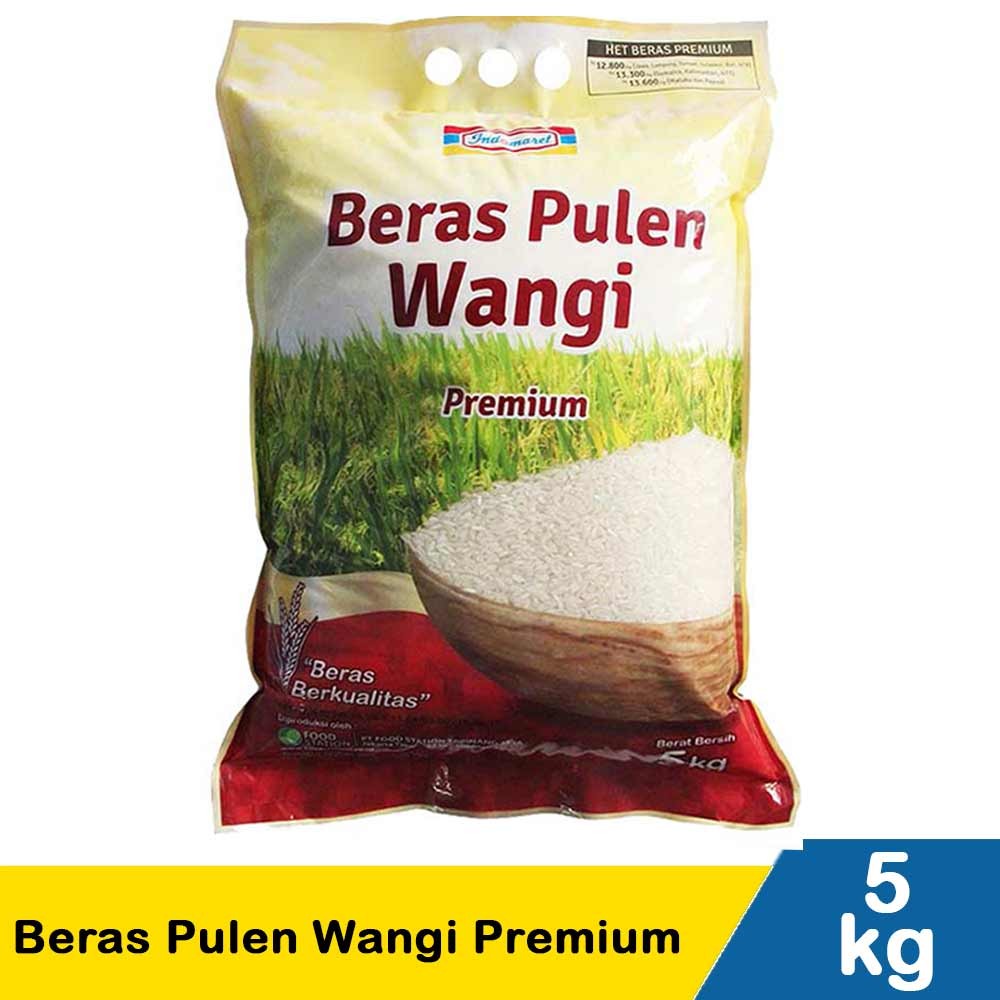 Jual INDOMARET BERAS PULEN WANGI PREMIUM 5kg | Shopee Indonesia