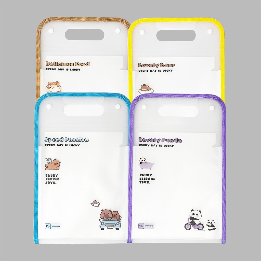 Jual NAS Tas File Handle Map Organizer Multi Layer Bag A4 / Tempat ...