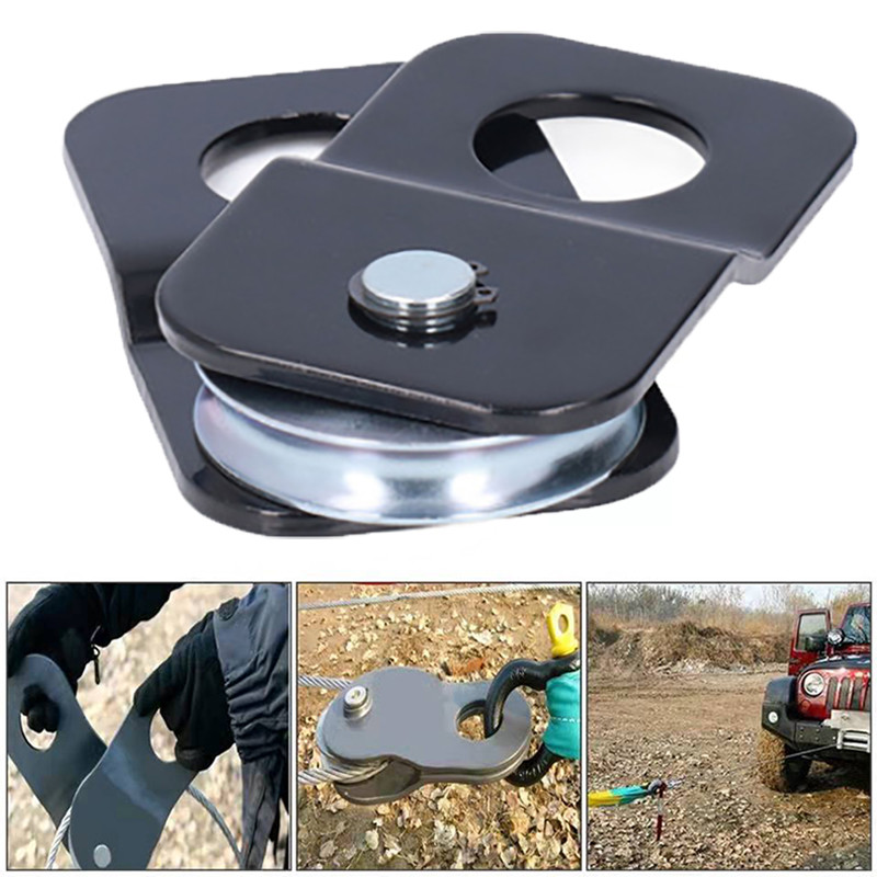 Jual Snatch Block 4 Ton 8800 LB Heavy Duty Universal Winch Towing ...