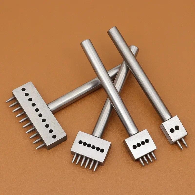 Jual Row Pun Perforated Leather Pun Round Hole op Round Rhombic op Y ...