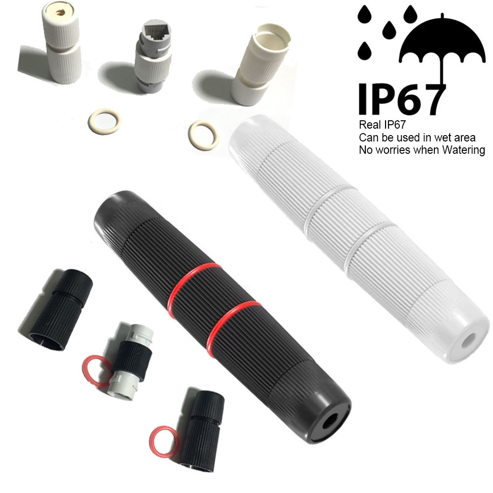 Jual RJ45 Connector Waterproof IP67 Ethernet Network Cable Connector ...