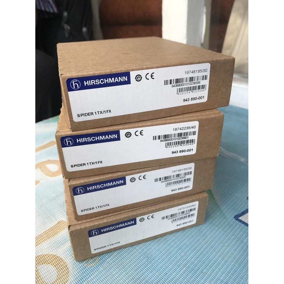 Jual Hirschmann Industrial Rail Converter SPIDER 1TX/1FX FO MM to ...