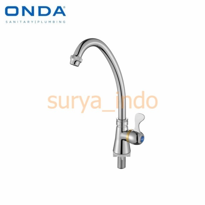 Jual KRAN AIR ANGSA 1/2" ONDA V 629 TLG KERAN SINK CUCI PIRING DAPUR ...