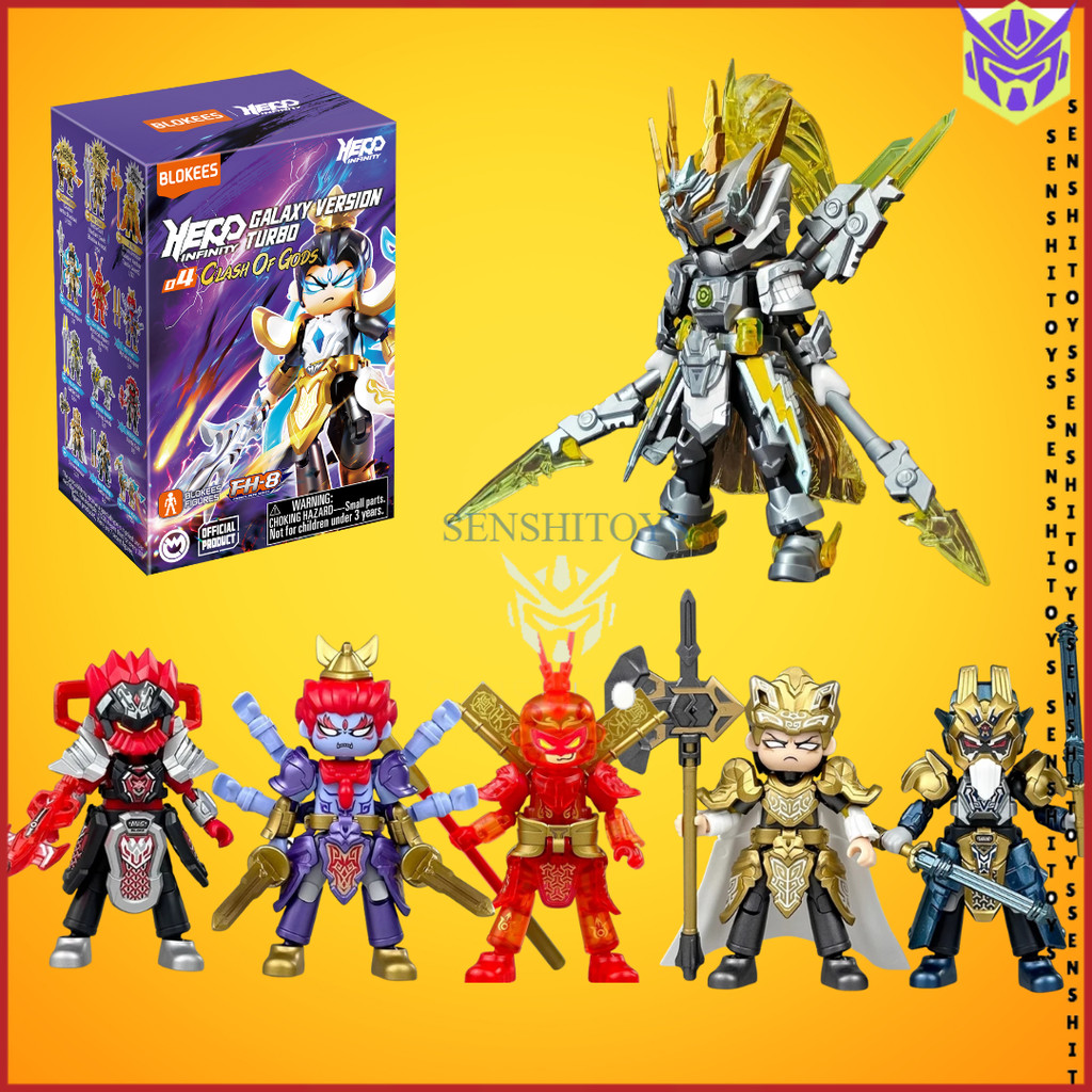 Jual Blokees Blind Box Figure Ma Chao Ji Fa Yang Jian Sun Wukong ...