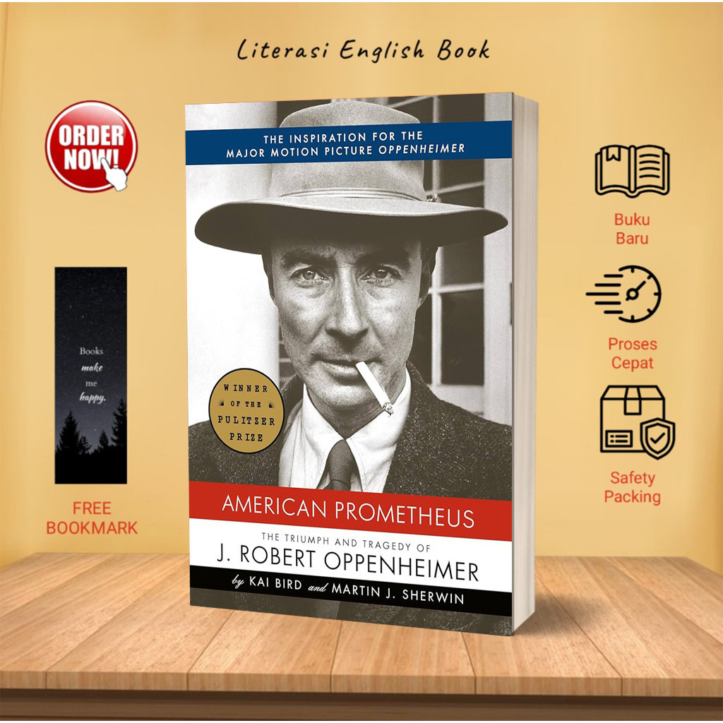 Jual American Prometheus (The Tragedy of J. Robert Oppenheimer) By Kai Bird, Martin J. Sherwin ...
