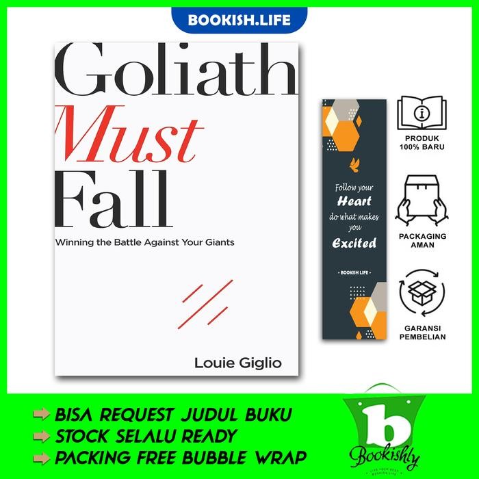 Jual Goliath Must Fall : Winning the Battle by Louie Giglio (English ...