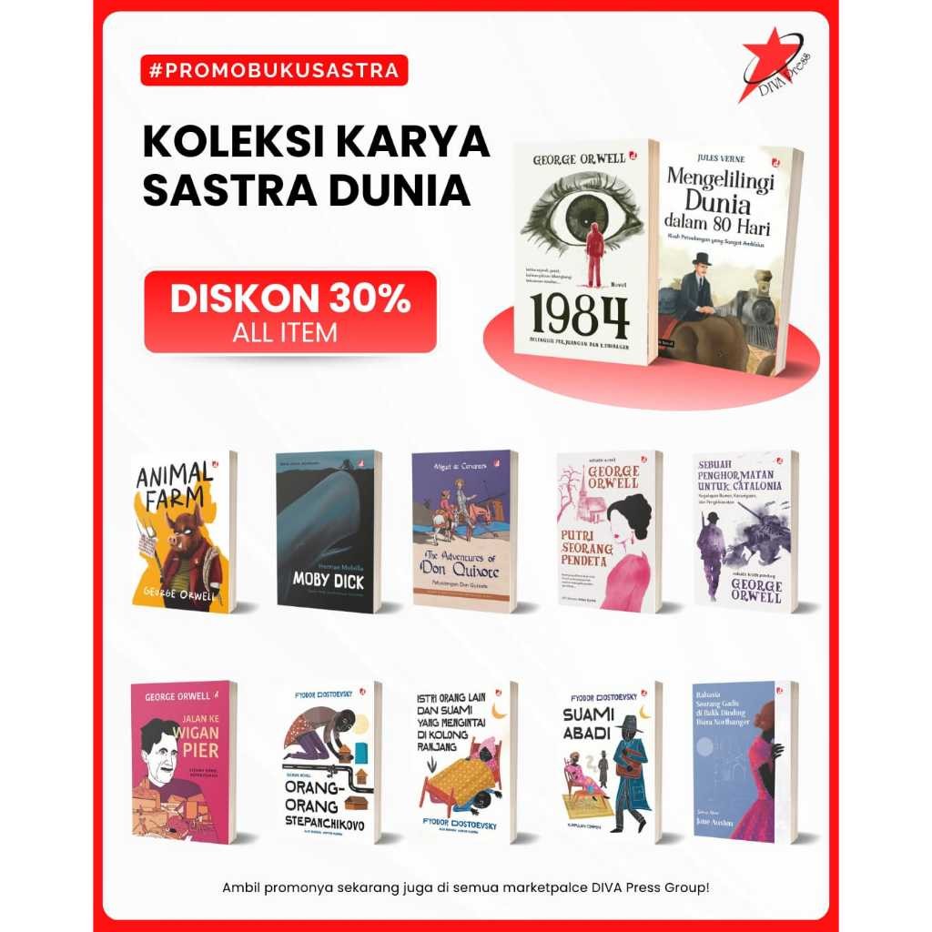 Jual DIVA Press Koleksi Karya Sastra Dunia (Paket Isi 12 Buku) | Shopee ...