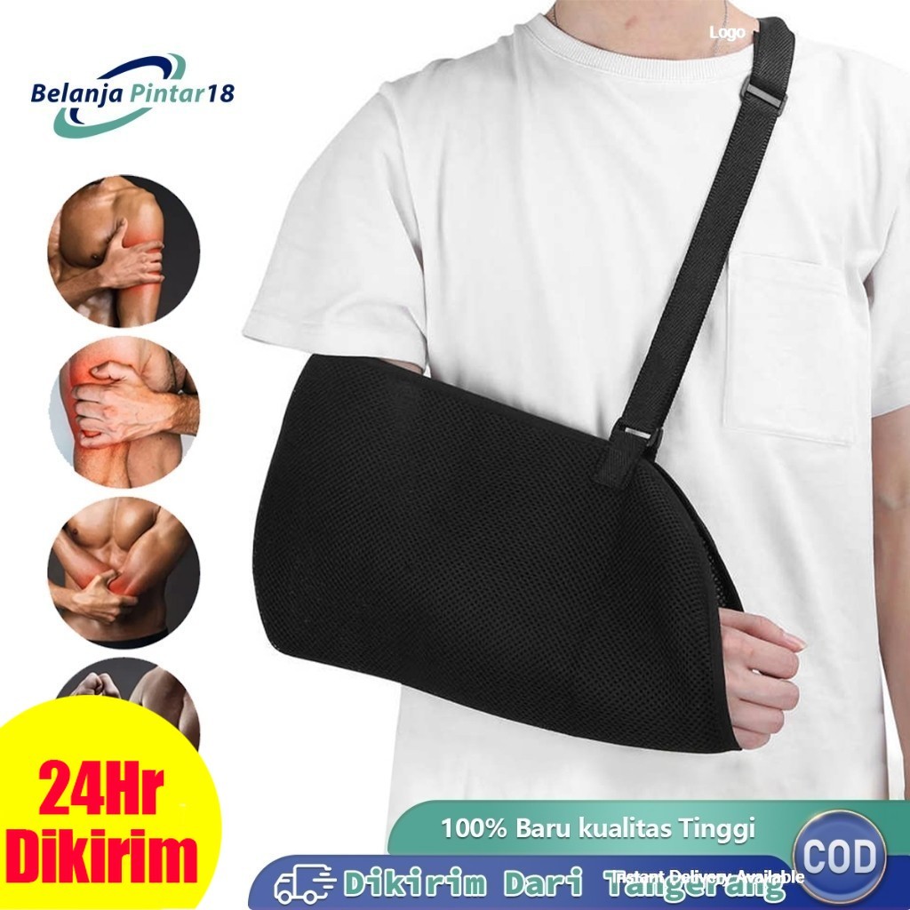 Jual Arm Sling Free Size Gendongan Tangan Penyangga Lengan Patah Tulang ...