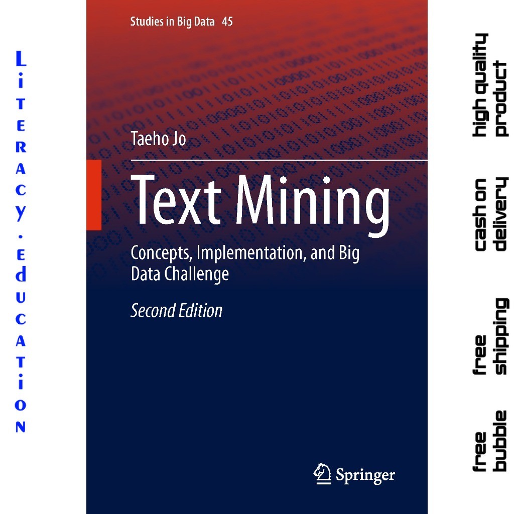 Jual TEXT MINING : Concepts, Implementation, and Big Data Challenge ...