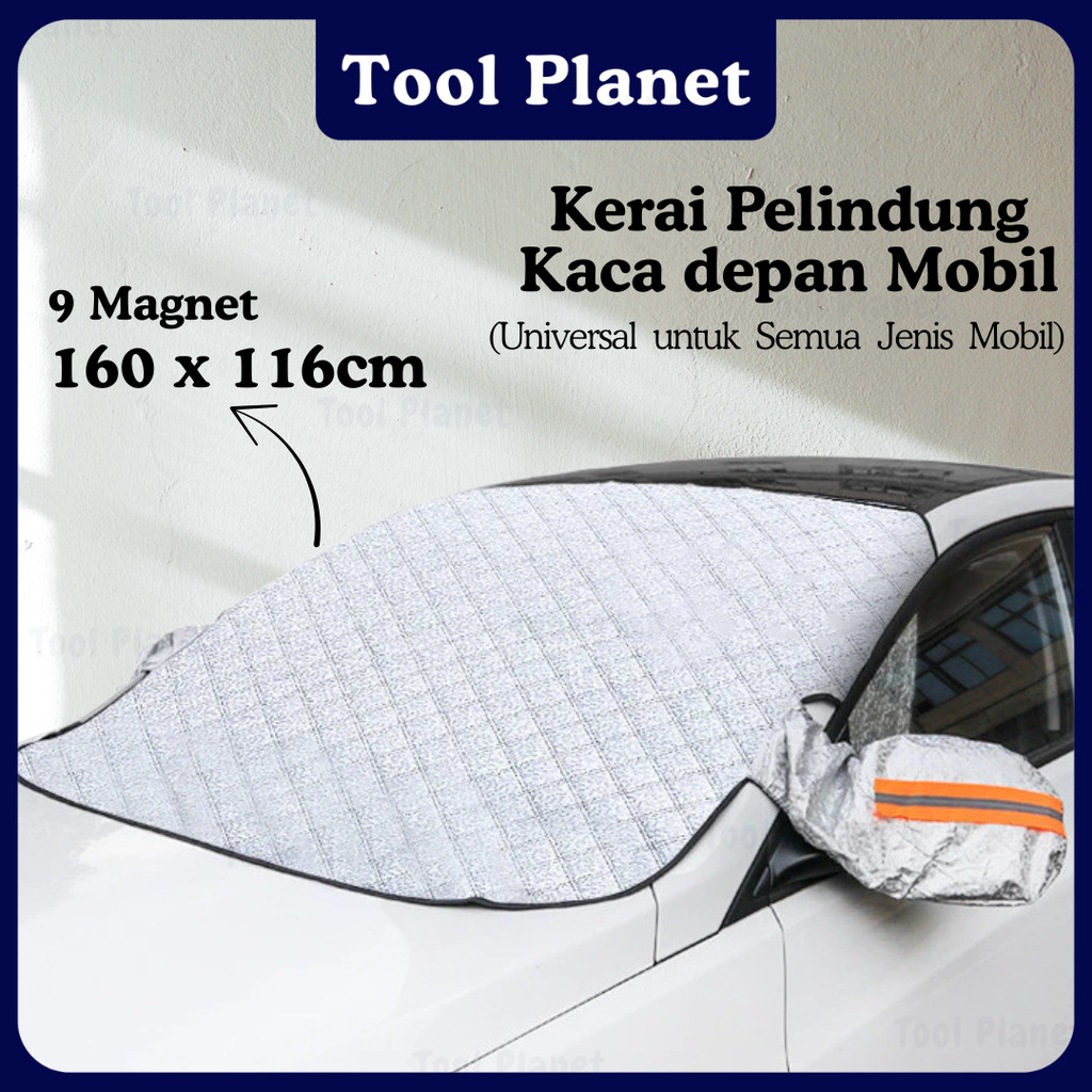Jual Tool Planet (Garansi 1 Tahun) Kaca Depan Mobil Kerai UV Mobil ...