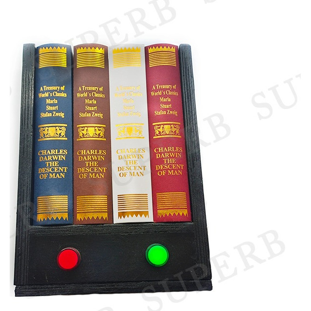 Jual Escape room bookshelf prop book prop for room escape adventure ...