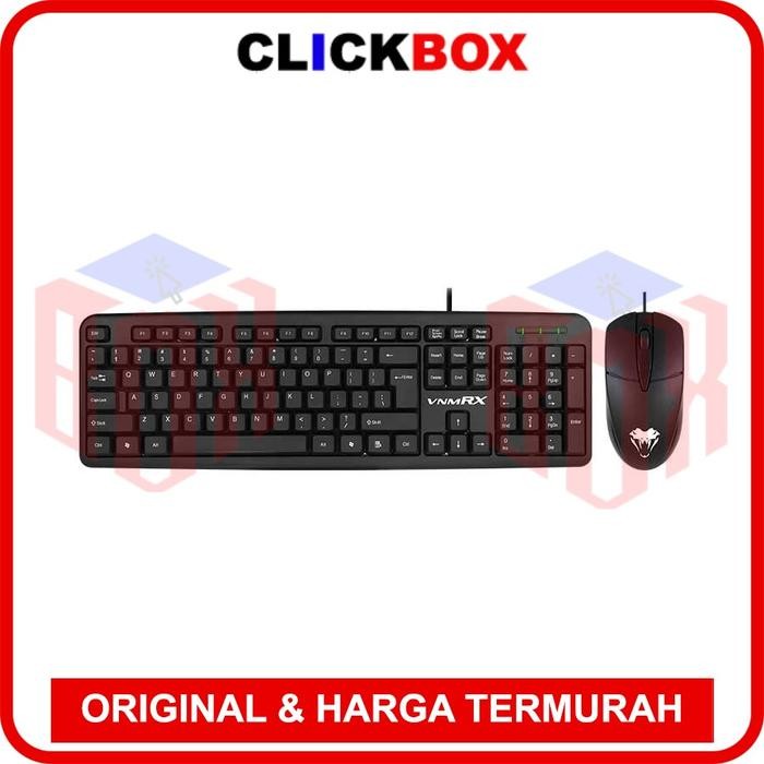 Jual VenomRX Kihon Basic Keyboard Combo Black Mouse | Shopee Indonesia