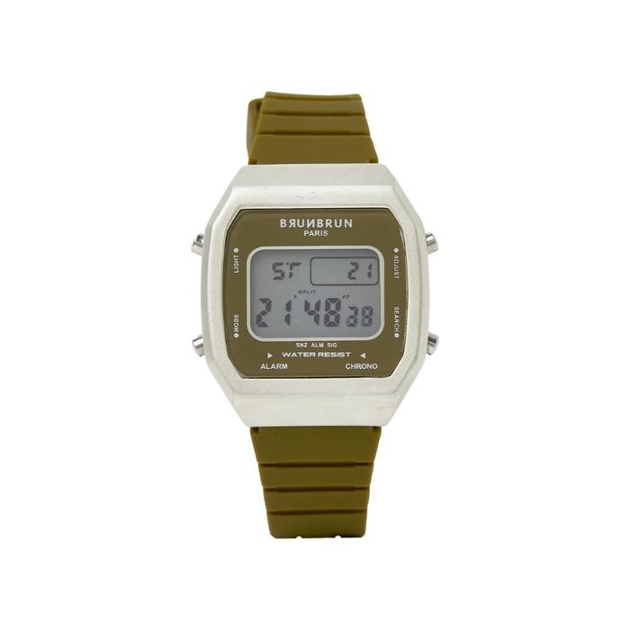 Jual Brunbrun Paris Jam Tangan Digital Unisex Pria Wanita Sport Ninon Watch - Tahan Air Strap ...