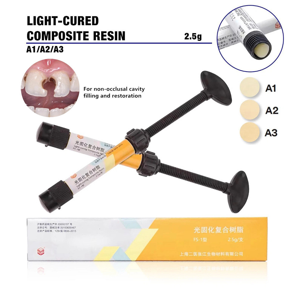 Jual Resin Komposit Gigi Resin Padat Nano Suntikan Pengisi Ulang yang ...