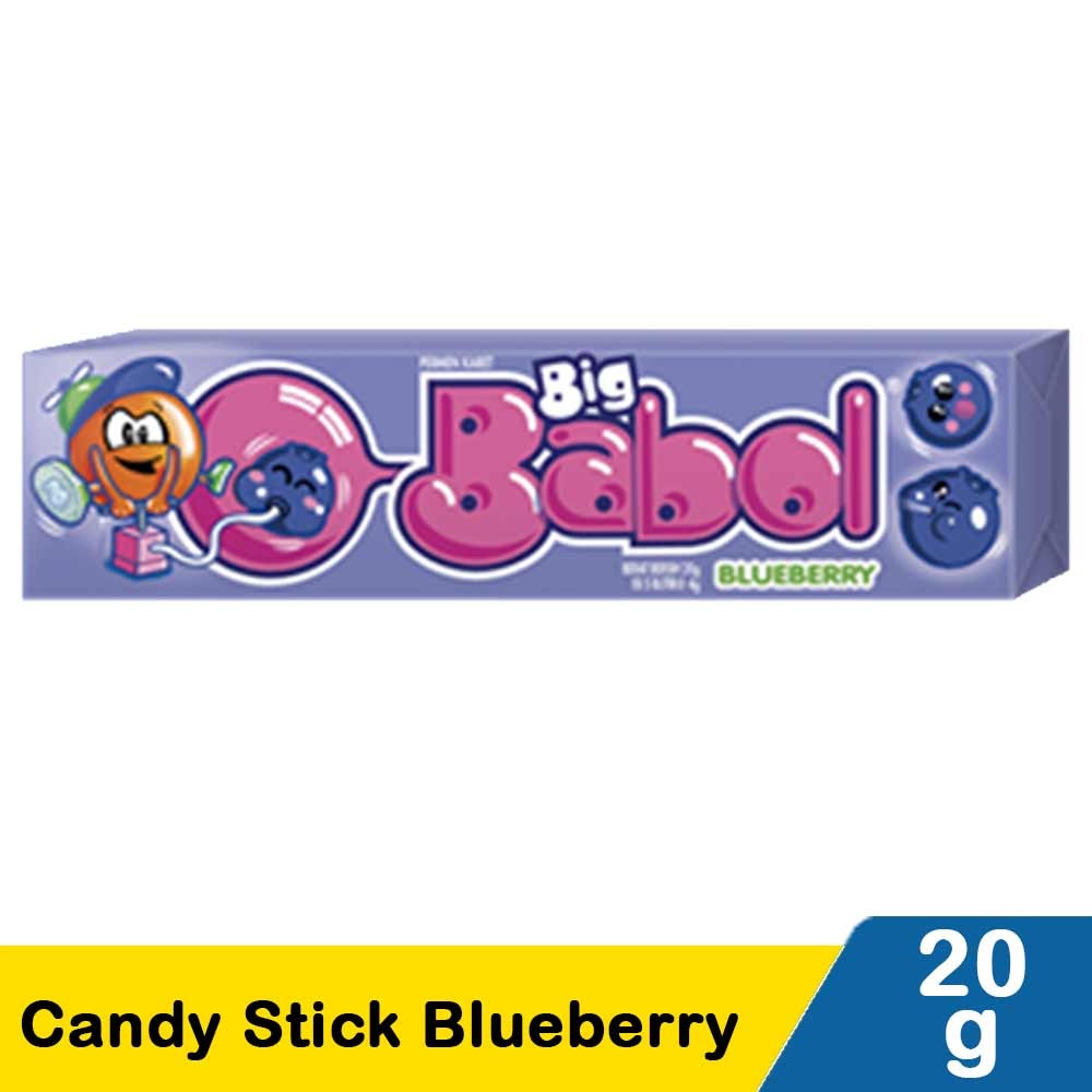 Jual CHUPA CHUPS BIG BABOL CANDY STICK BLUEBERRY 20g | Shopee Indonesia