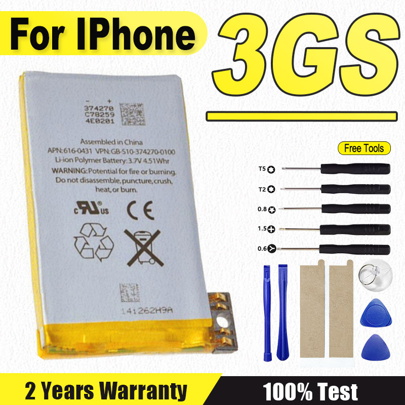 Jual New Battery for iphone 3G 3GS Big Power Phone Bateria | Shopee ...