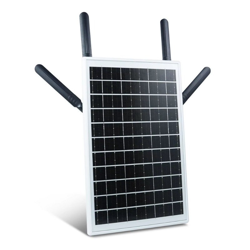 Jual 4G WiFi6 Solar Powered Router 100M WiFi Range IP66 Waterproof ...