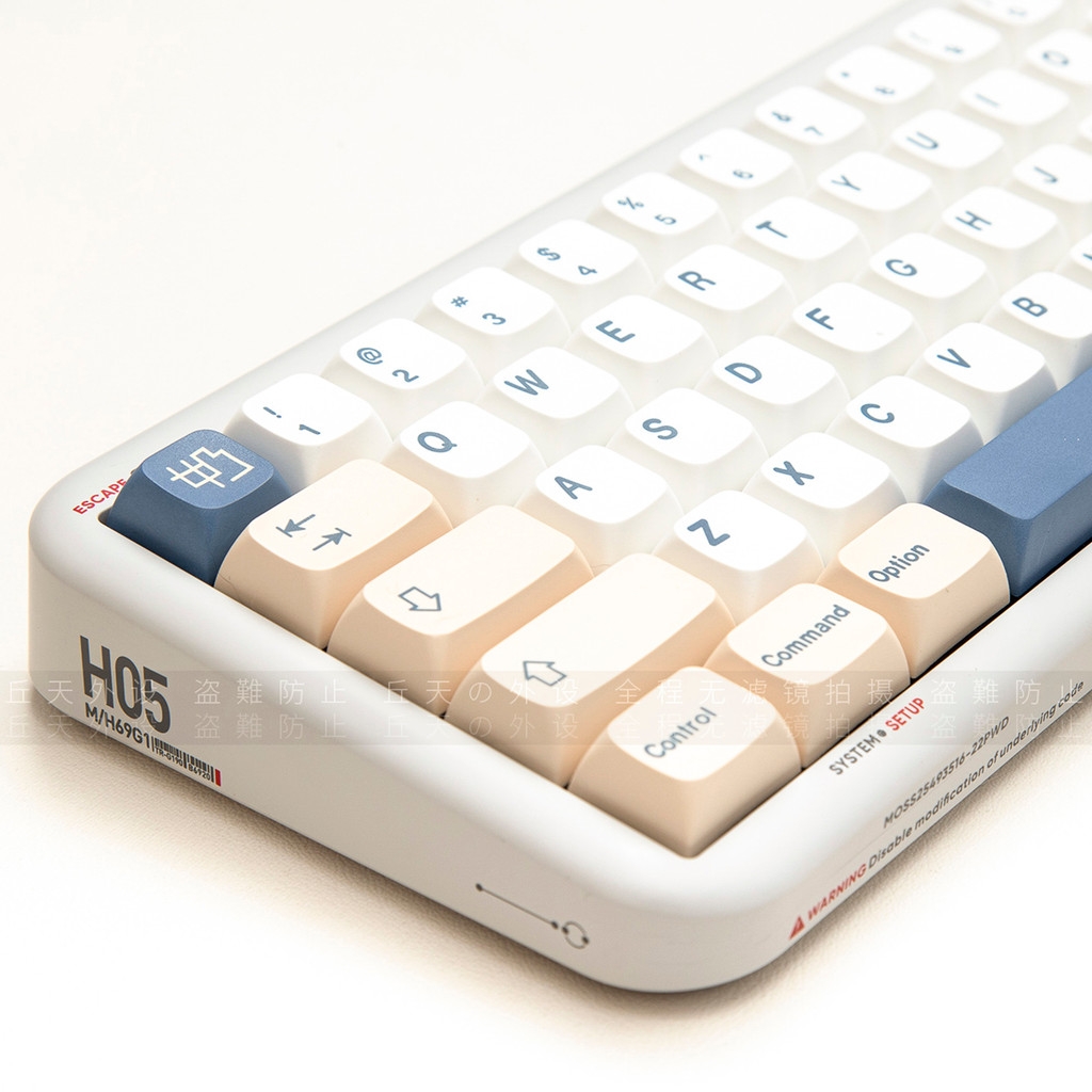 Jual 1 Set XDA GMK Soy Milk Keycaps 144 Keys PBT Keycap Dye Sublimation ...