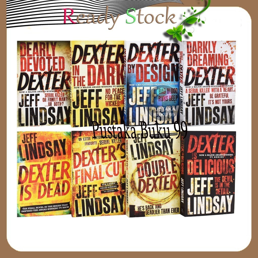 Jual Jeff Lindsay Novel Dexter Series 8 Book Eng - Comic Chace | Shopee ...