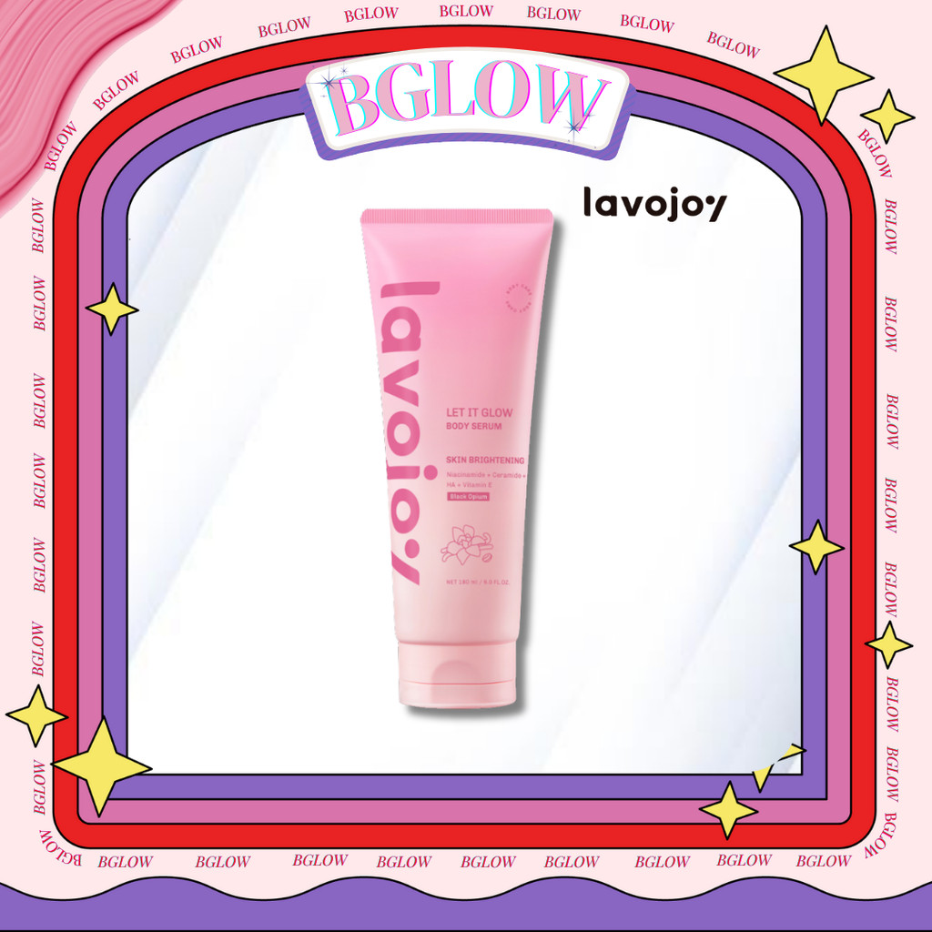 Jual lavojoy Let It Glow Body Serum Skin Brightening Upgraded Version ...