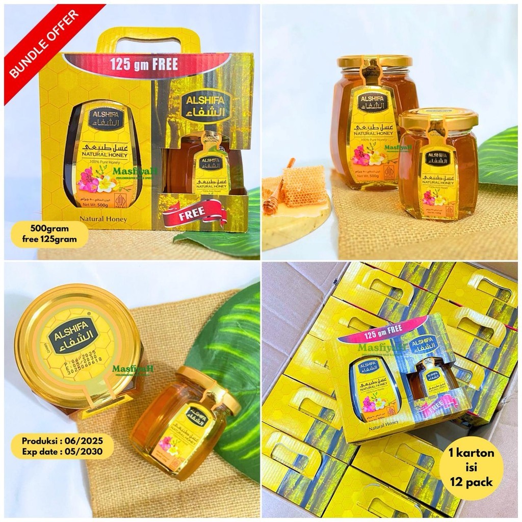 Jual MADU AS SYIFA BUNDLING 500GR +125GR MADU ASLI ORIGINAL NATURAL ...